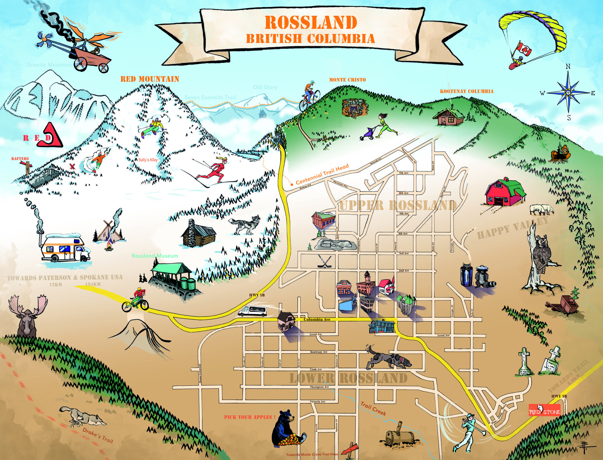 Visitor Services & Maps - Tourism Rossland